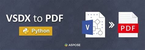 แปลง VSDX เปน PDF ใน Python