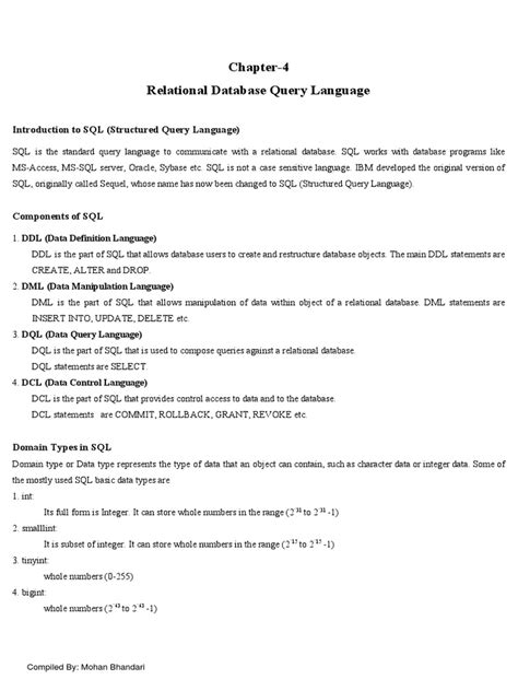 dbms chapter 4 pdf sql databases