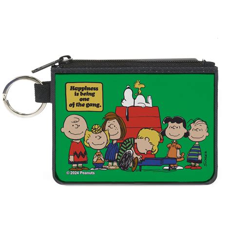 Peanuts Wallet Coin Purse Peanuts Gang Hapiness Is Being One Of The