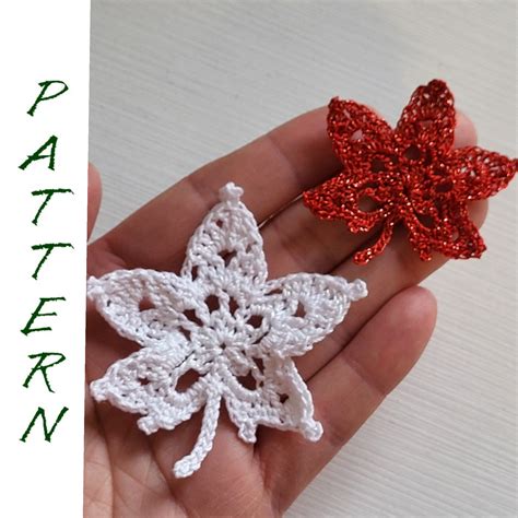 Maple Leaf Crochet Pattern Easy Canada Maple Leaf Crochet Inspire