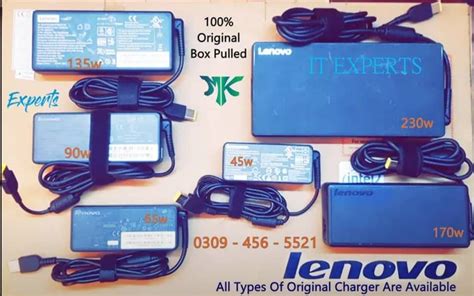 LENOVO USB 230w LEGION CHARGER 170w And 300w ORIGINAL ARE AVAILABLE Computers Accessories
