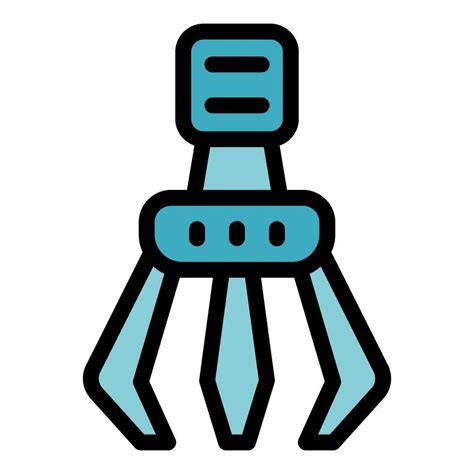 Industrial Robot Arm Picking Up Object With Three Claws 50714943 Vector Art At Vecteezy