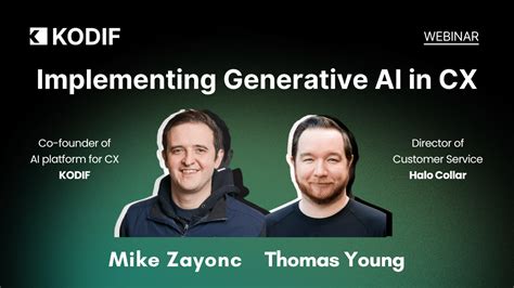 Implementing Generative Ai In Cx Kodif