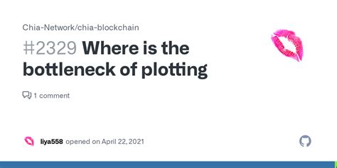 Where Is The Bottleneck Of Plotting · Issue 2329 · Chia Networkchia Blockchain · Github