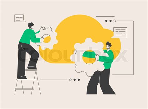 Cloud Engineering Abstract Concept Vector Illustration Clou Colourbox