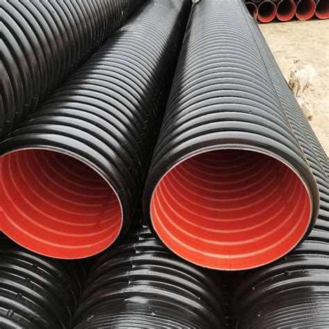 Hdpe Double Wall Corrugated Pipe Standard Iso4427 Ipsdips Sizes Dn225