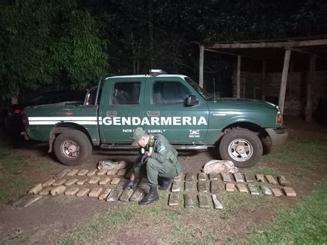 Gendarmería Nacional Informa Secuestro De Estupefaciente En La