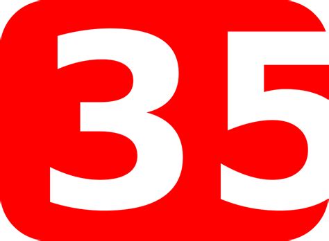 Download Number 35 Rectangle Royalty Free Vector Graphic Pixabay