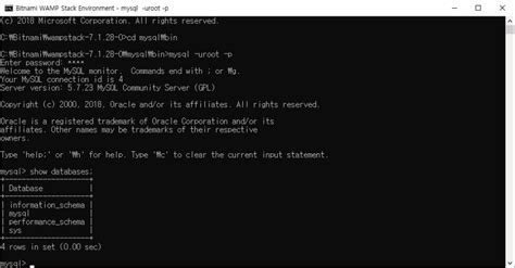 Bitnami Mysql 비밀번호 변경 · 테이블 조회