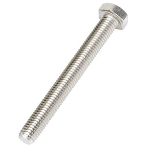 304 S S Set Screw M6 X 20mm Stainless Steel Hex Head M6x1 0mm Collier