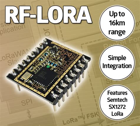 Rf Lora Module For The Iot Circuit Cellar