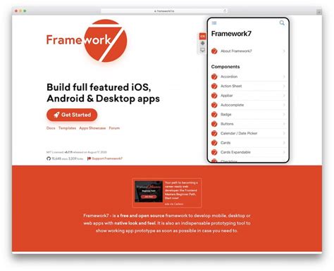 Top 10 Best Free Html5 Frameworks For Front End Development 2021 Colorlib