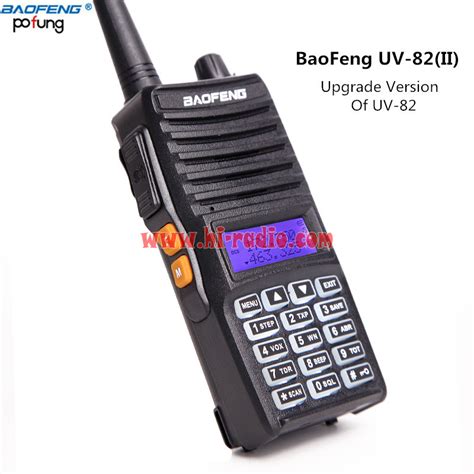 Baofeng Pofung 8W High Power UV 82 II Dual Band 10km Long Range Portable Radio Walkie Talkie