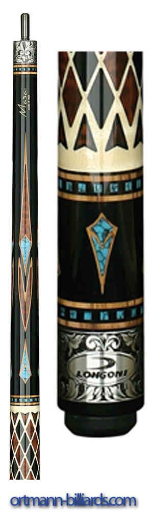 Longoni Pool Queue Masai Silver Limited Edition Ortmann