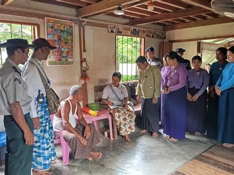 အင်္ဂပူမြို့နယ်၌ ၂၀၂၄ ခုနှစ် လူဦးရေနှင့်အိမ်အကြောင်းအရာ သန်းခေါင်စာရင်းကောက်ယူခြင်းလုပ်ငန်းများ