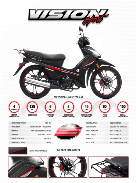 Islo Vision Sport 125 Spec Pdf
