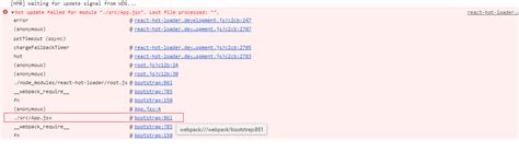 Hot Update Was Not Successful Hot Updated Failed For Module Last File Processed Issue