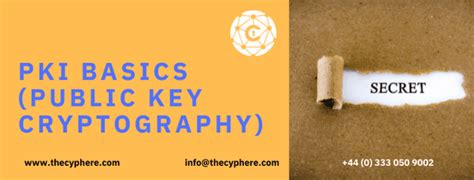 PKI Explained Public Key Infrastructure