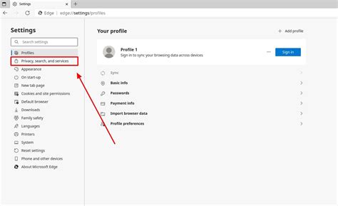 Change Edge Search Engine Windows 11