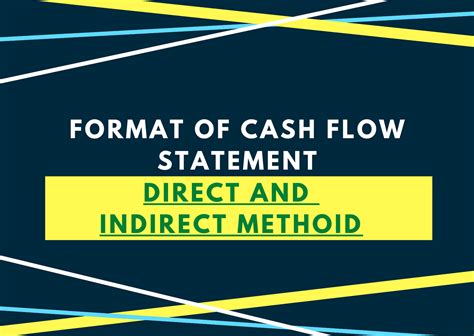 Format Of Cash Flow Statement Direct Method Of Cash Flow Statement Indirect Method Of Cash Flow