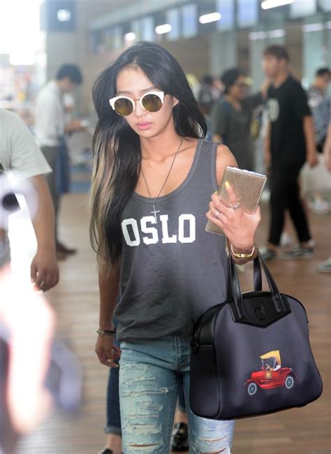 [포토]k콘 녹인 씨스타 효린 소유 보라 다솜 공항패션