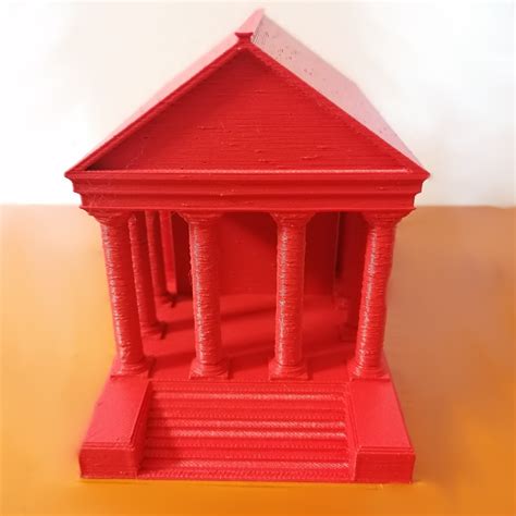 Roman Temple By Valkila 3d Makerworld Download Free 3d Models