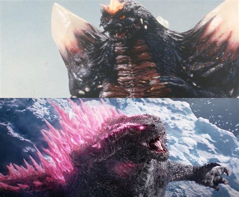 Evolved Godzilla Vs Spacegodzilla By Mnstrfrc On Deviantart