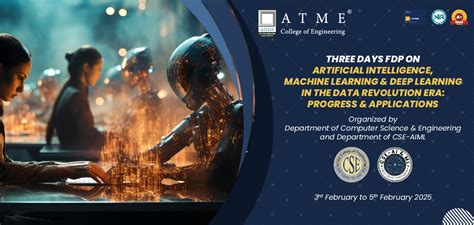 Three Days Fdp On Artificial Intelligence Machine Learning And Deep Learning In The Data