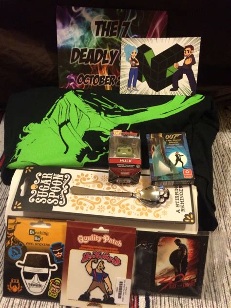 Noob Cube Geek Box Review October Geek Subscription Box