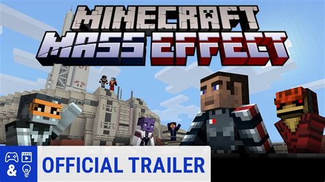 Minecraft Mass Effect Mash Up Trailer Youtube