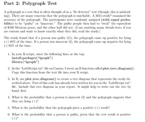 Solved A Polygraph Is A Test That Is Often Thought Of As A Chegg Com