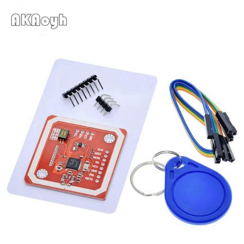 1set Pn532 Nfc Rfid Wireless Module V3 User Kits Reader Writer Mode Ic S50 Card Pcb Attenna I2c