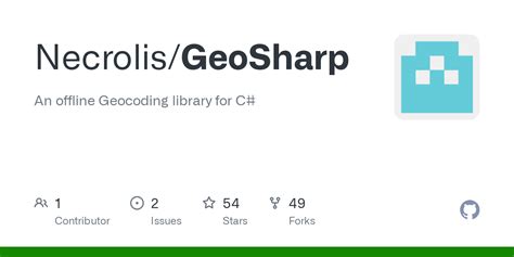 Github Necrolisgeosharp An Offline Geocoding Library For C