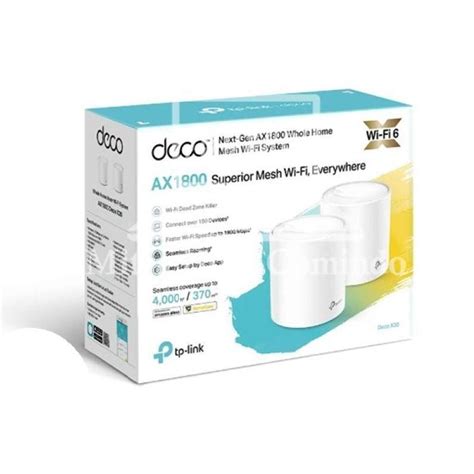 Jual TP Link Deco X20 2 Pack AX1800 Whole Home Mesh WiFi 6 System Di Seller HOKI ABADI SENTOSA