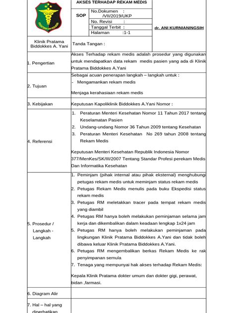 Sop New Ep 342 Akses Terhadap Rm Pdf Sop New Ep 342 Akses Terhadap Rm Pdf