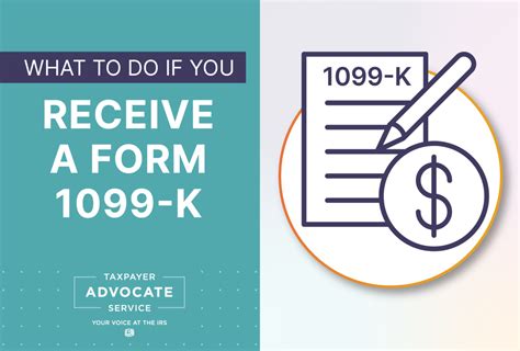I Received A Form 1099 K Taxpayer Advocate Service