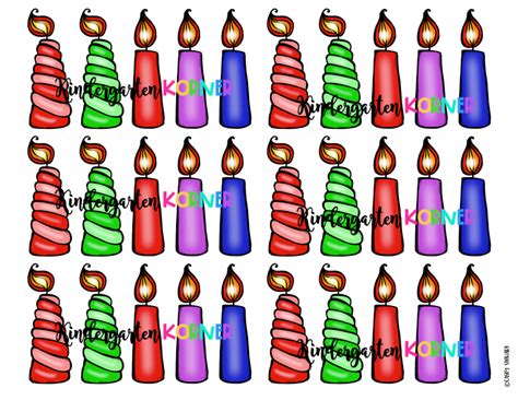 Free Printable Birthday Candles For Bulletin Board Create A Bulletin