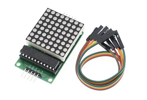 Moduł Matryca Led 8x8 Sterownik Max7219 Arduino Sklep Opinie Cena W Allegro