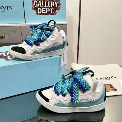 Lanvin Mens Sneakers 16666 Shoes With Laces Shoe With Ribbons