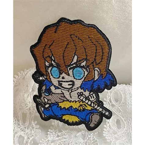 Iron On Patch Demon Slayer Anime A2 Brand Depop