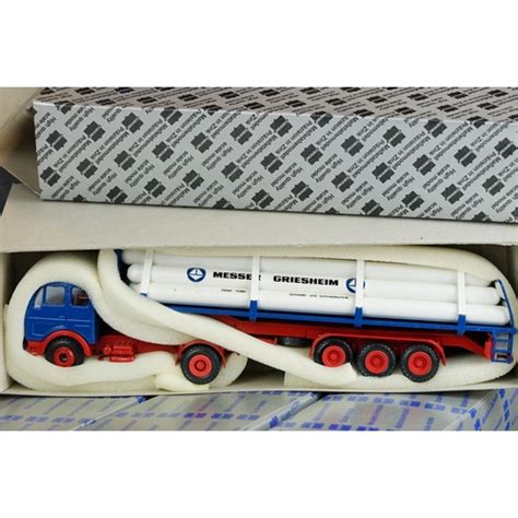 Eight Boxed Conrad Commercial Diecast Models To Include 3 X 3320 2 X