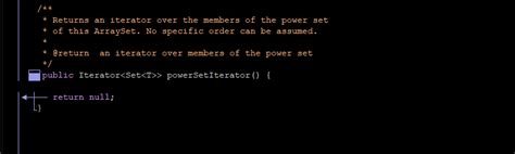 returns an iterator over the members of the power