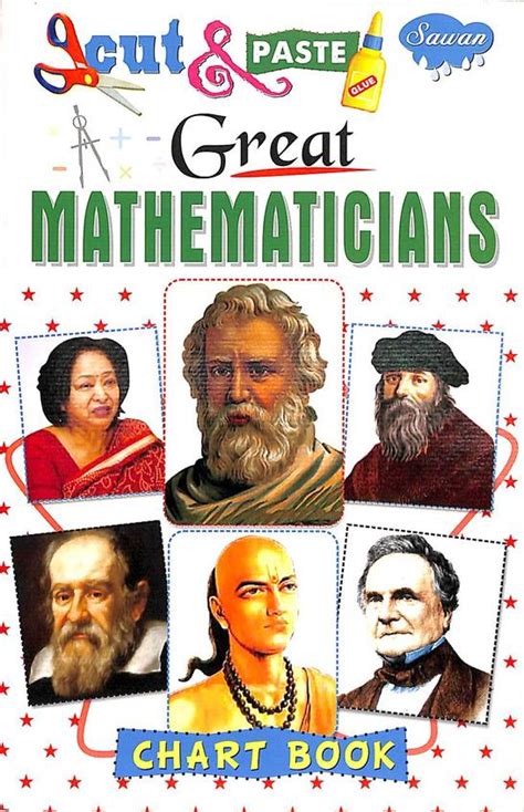 Buy Cut And Paste Chart Book Great Mathematicians Book Na 813100757x 9788131007570