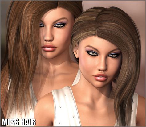 Miss Hair D Figure Assets Outoftouch
