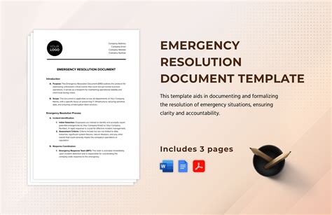 Editable Resolution Templates In Word To Download
