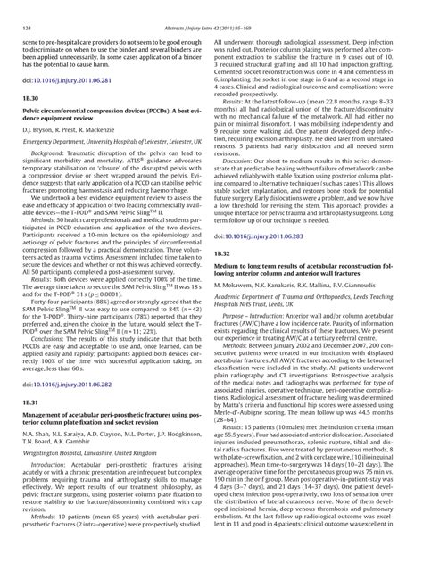 Pdf Pelvic Circumferential Compression Devices Pccds A Best Evidence Equipment Review