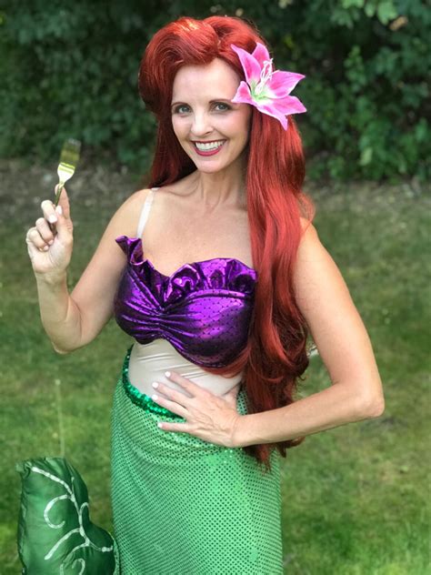 Ariel Standing With Fork Princess Party Pals