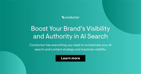 Ai Visibility Optimization In Conductor