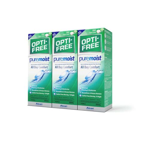 Opti Free Pure Moist Multi Purpose Disinfecting Solution All Day