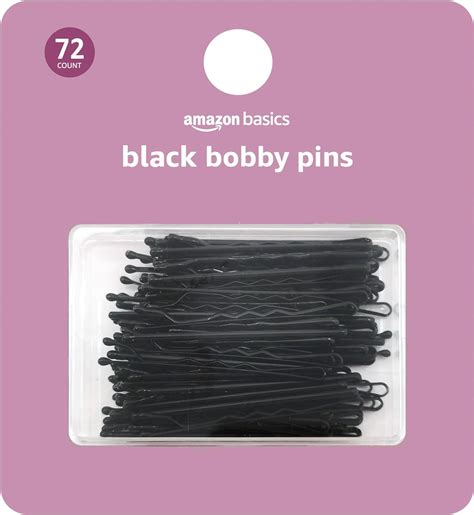 Tienda Basics Bobby Pins In Case Black 72 Count Yaxa Colombia